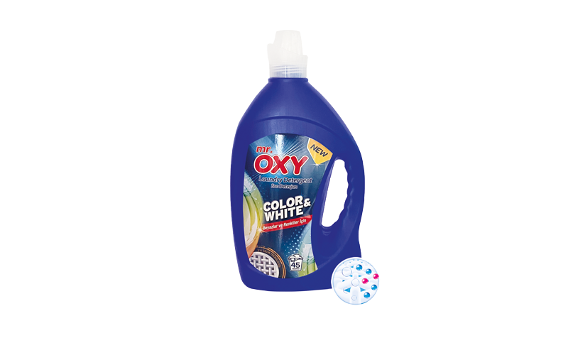 Sektör Kimya | MR OXY - 3L Çamaşır Deterjanı ( Renkli ve Beyazlar )